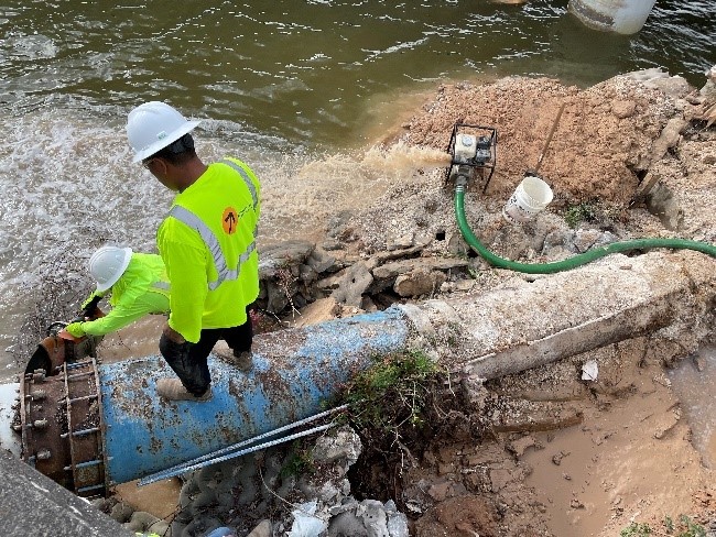 Preventing Disaster with an Emergency Waterline Repair